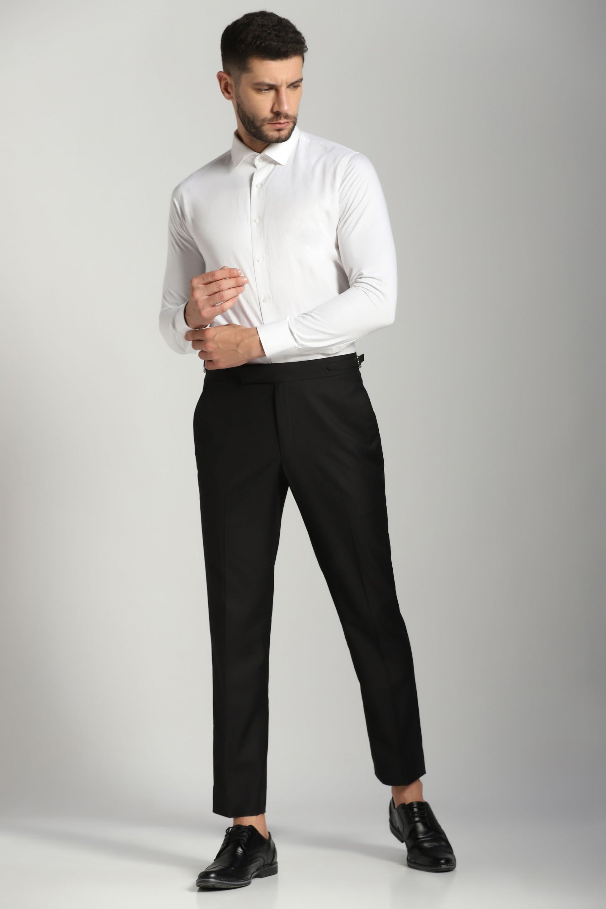 Plain White Formal Shirt – Bhavya Bhasin